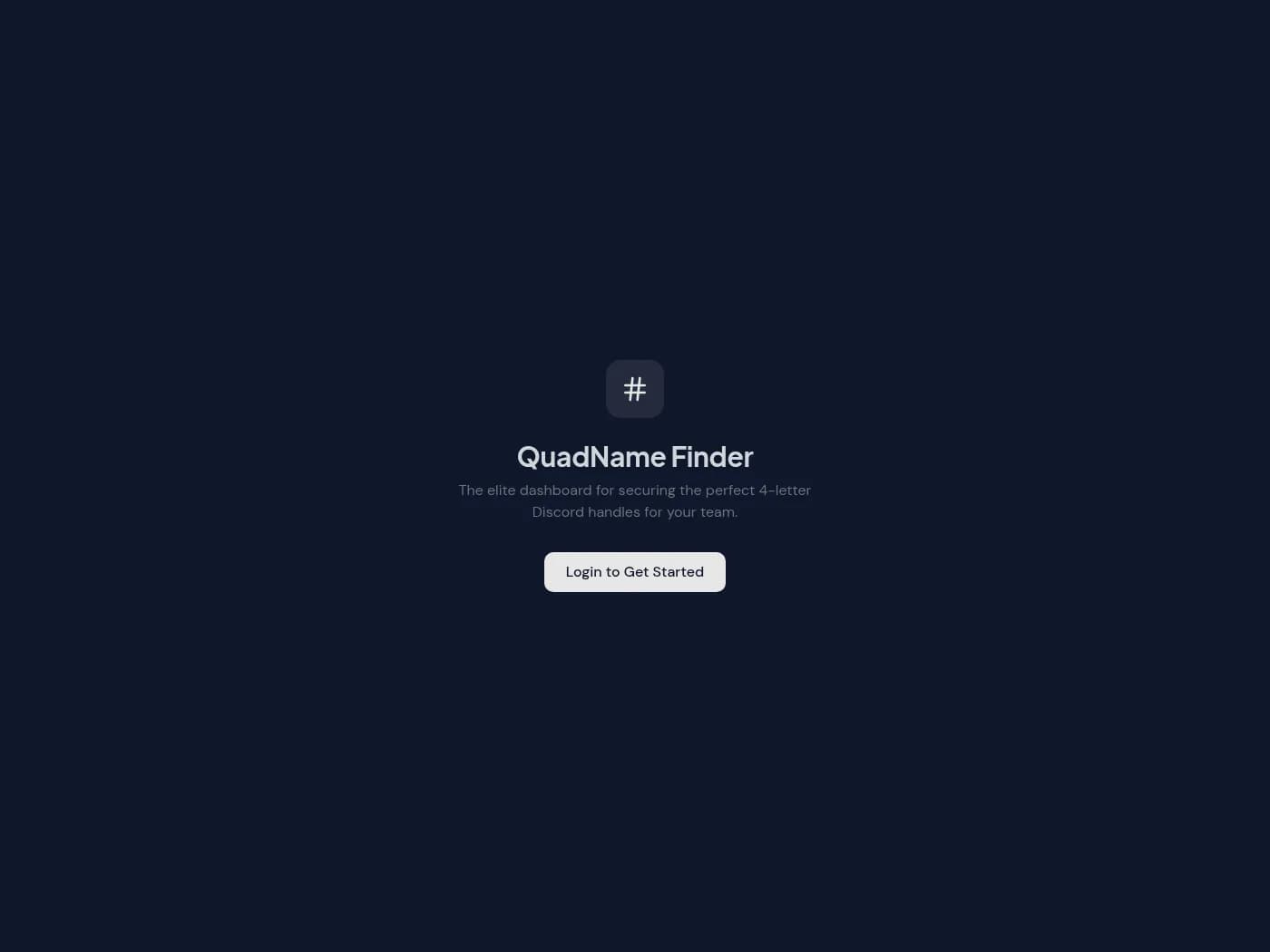 QuadName Finder