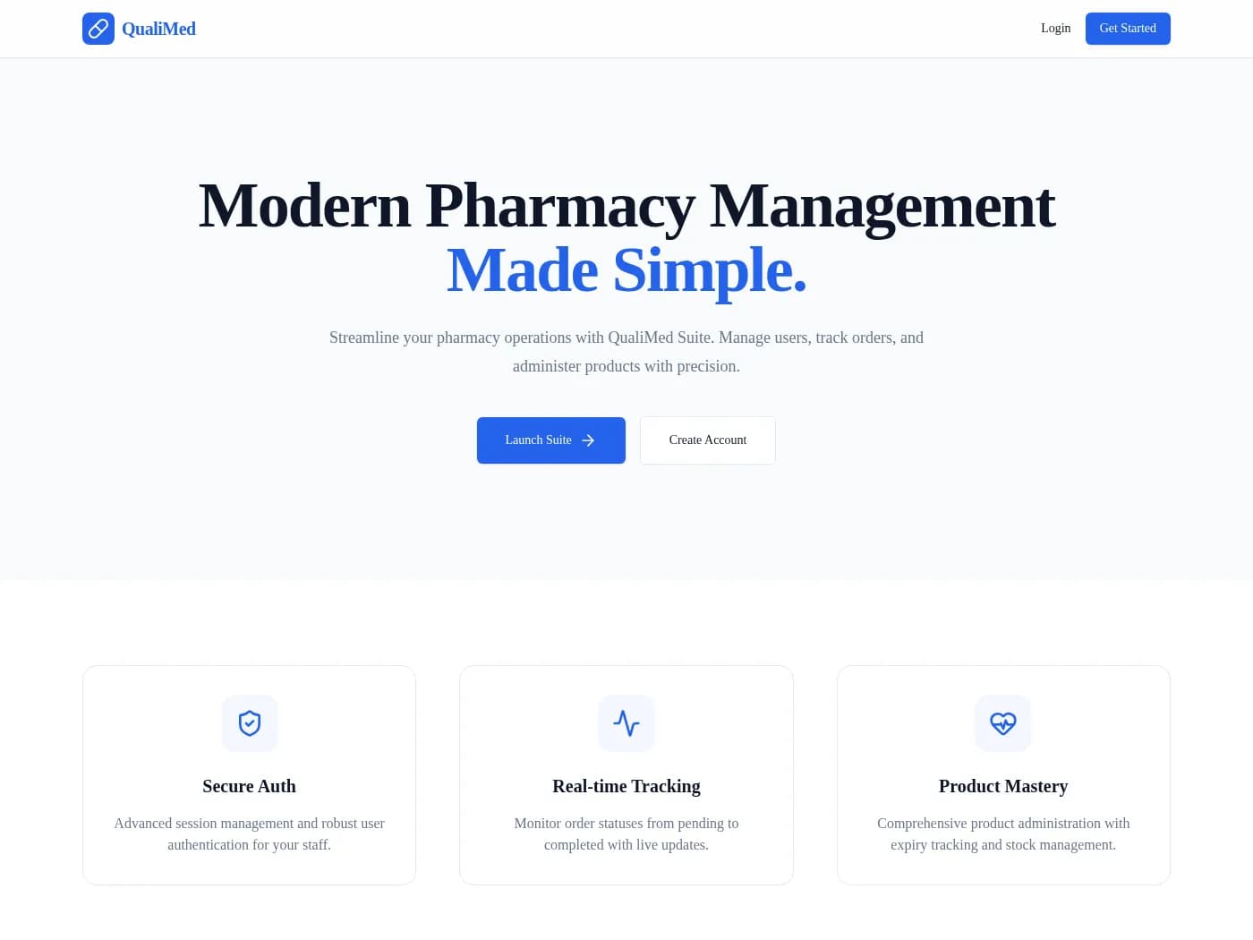 QualiMed Pharmacy Suite