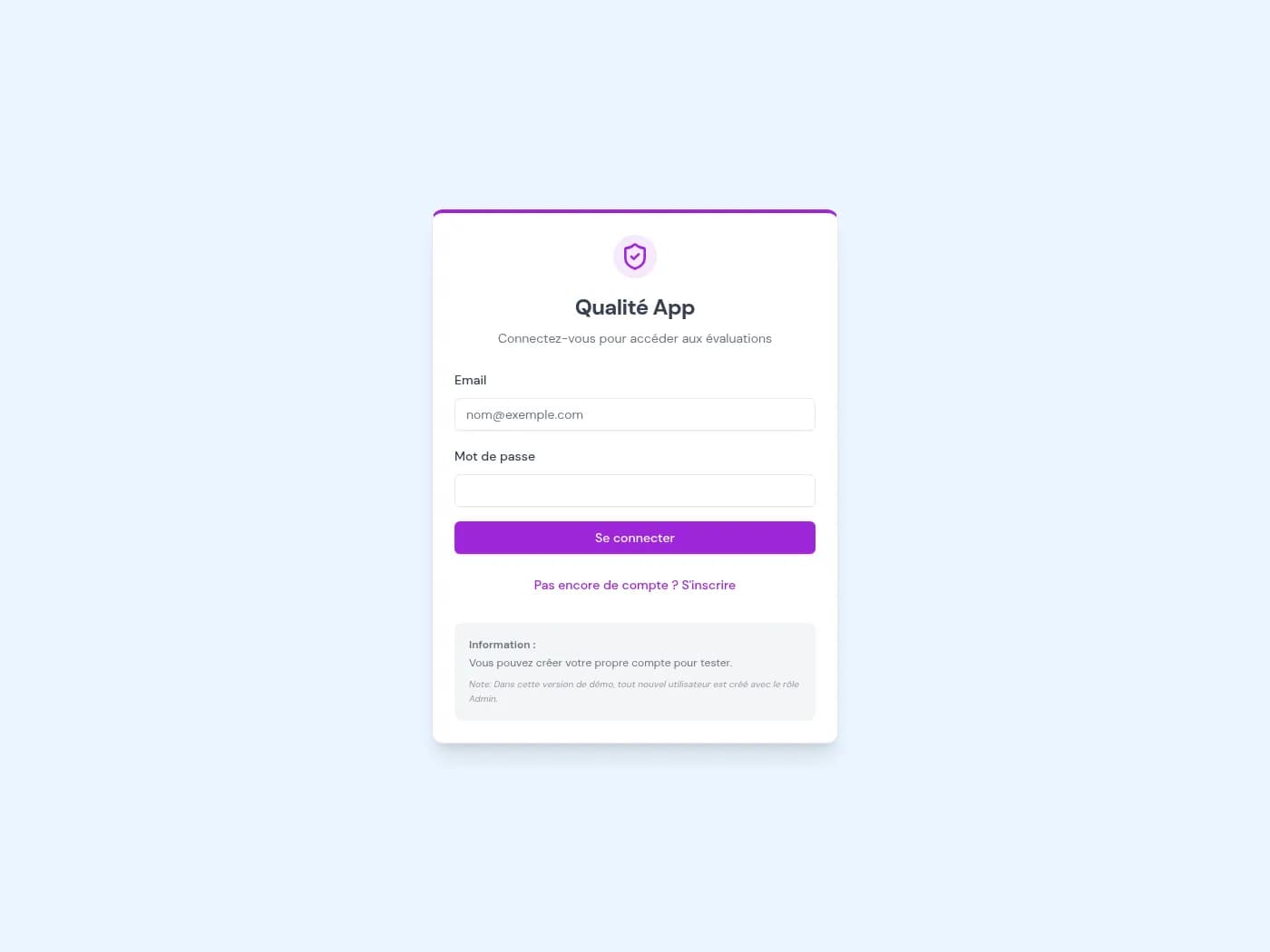 Qualité Grilles WebApp