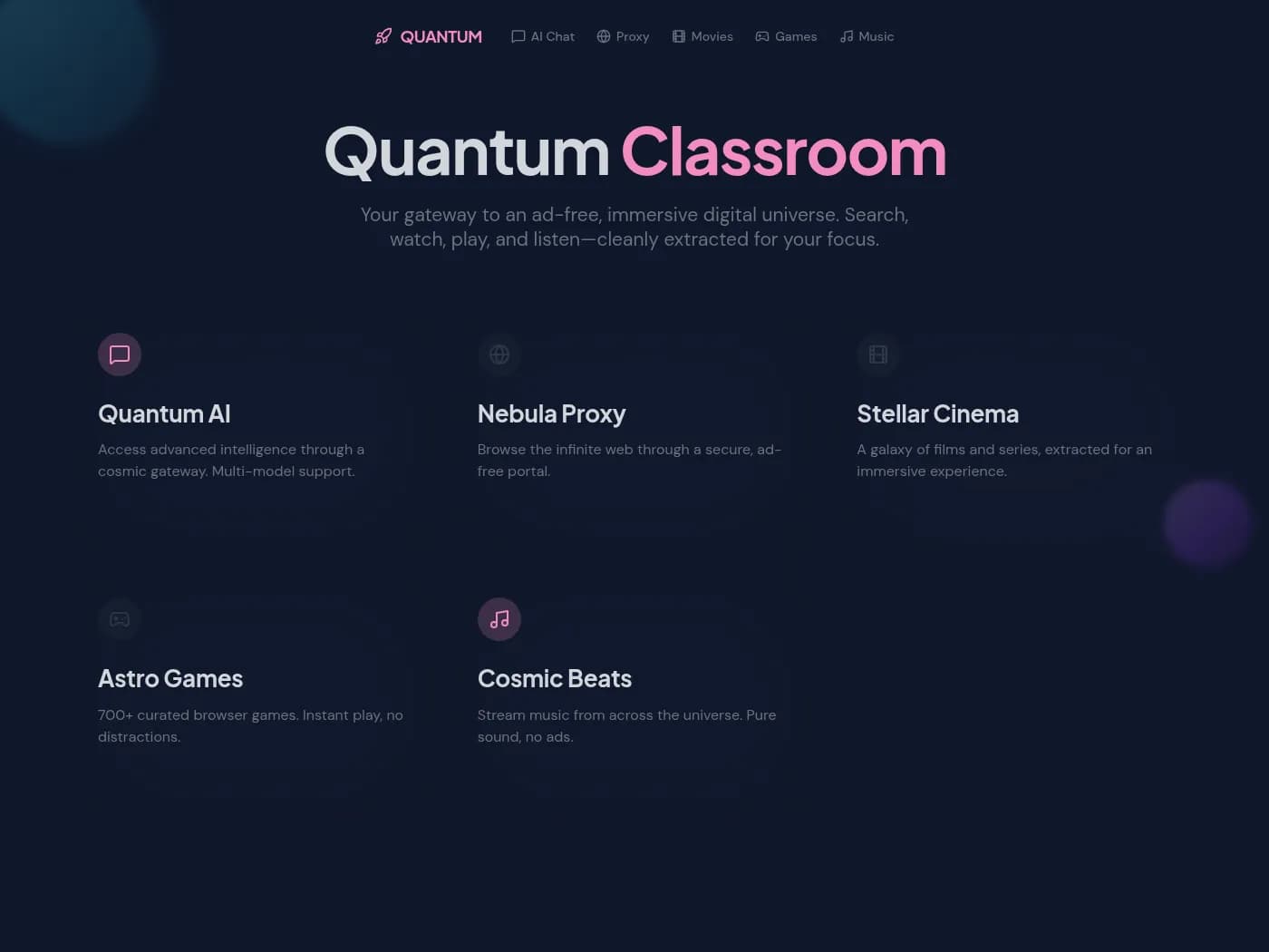 Quantum Classroom