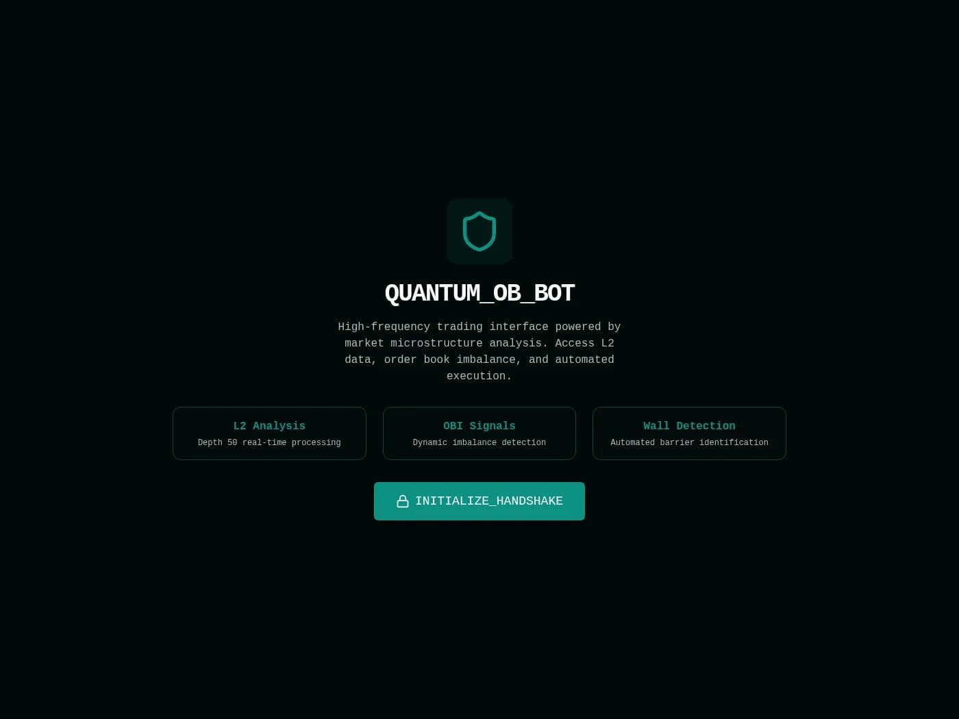 Quantum Order Book Bot