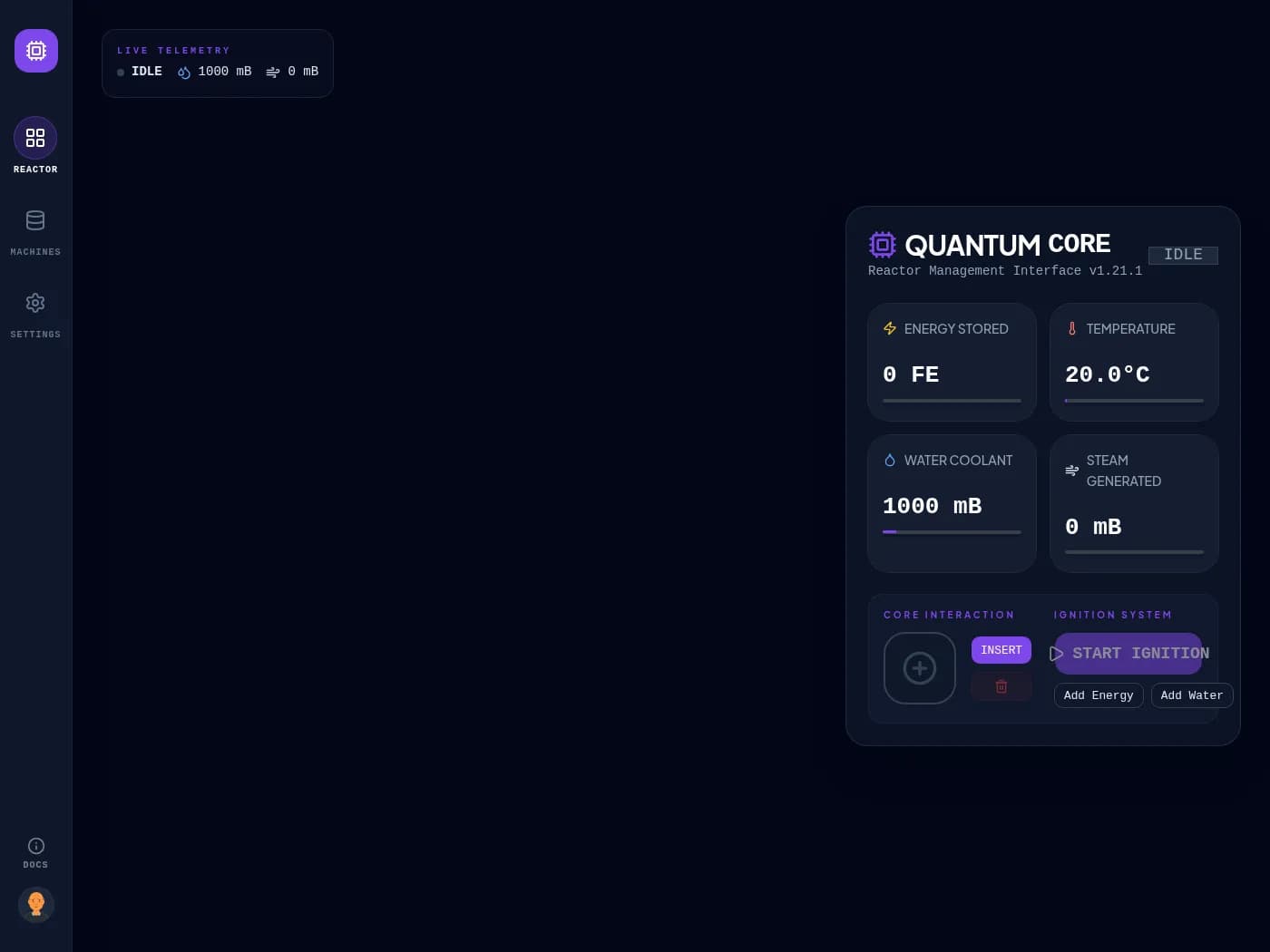 Quantum Reactor Generator