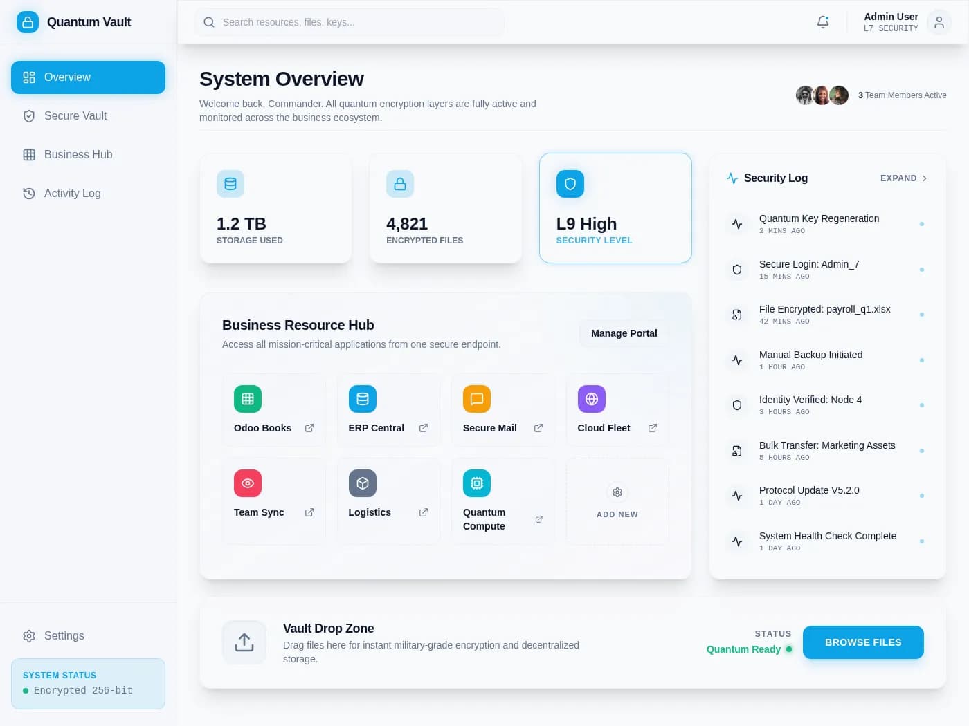 Quantum Vault Clone