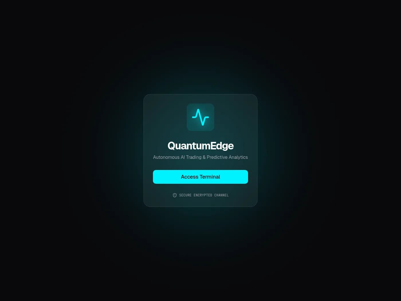 QuantumEdge Trading Dashboard