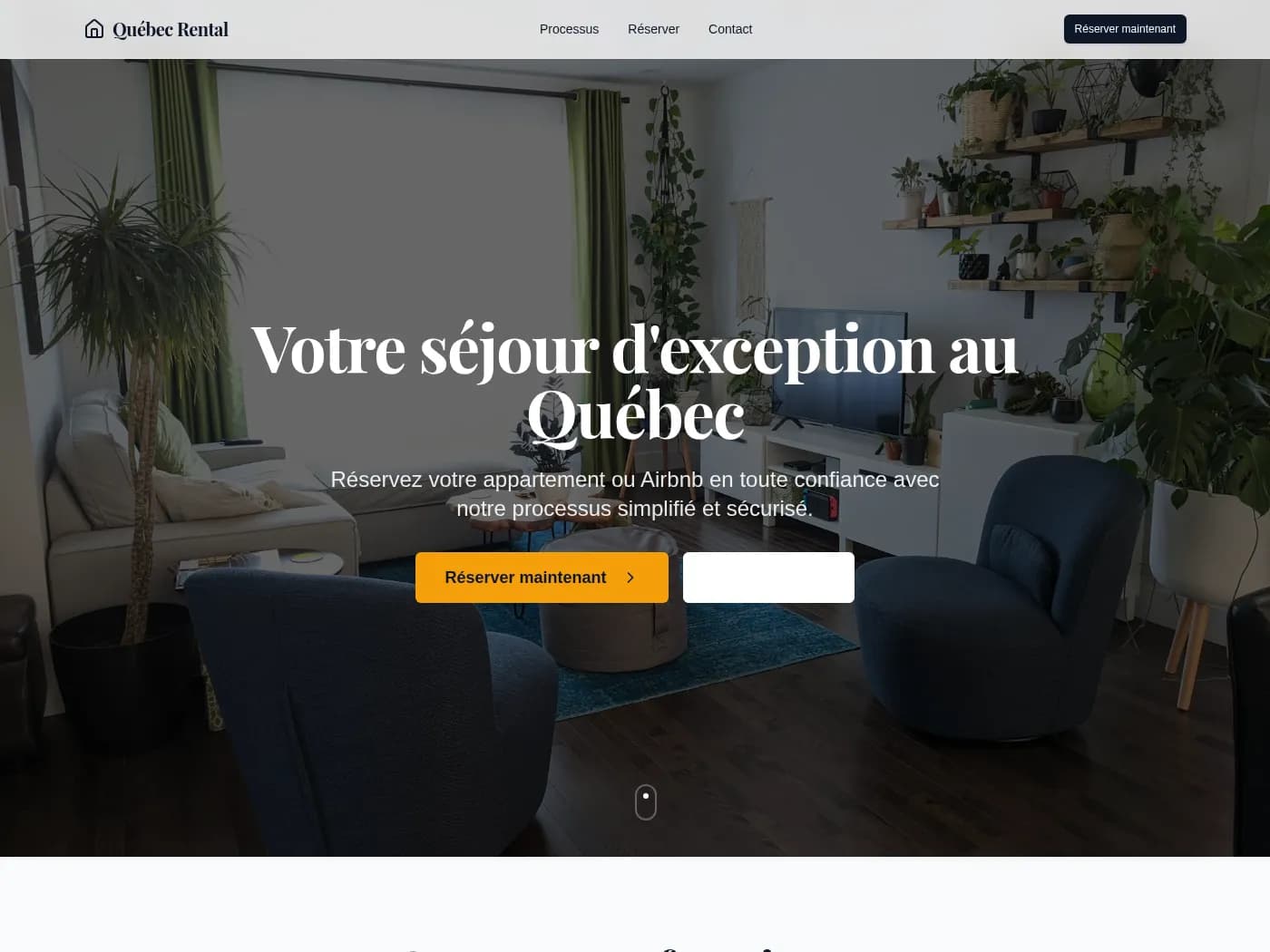 Québec Rental Landing