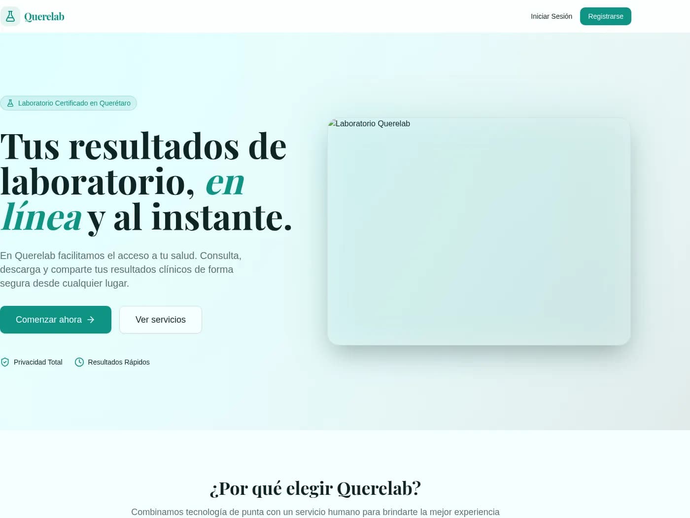 Querelab Results App