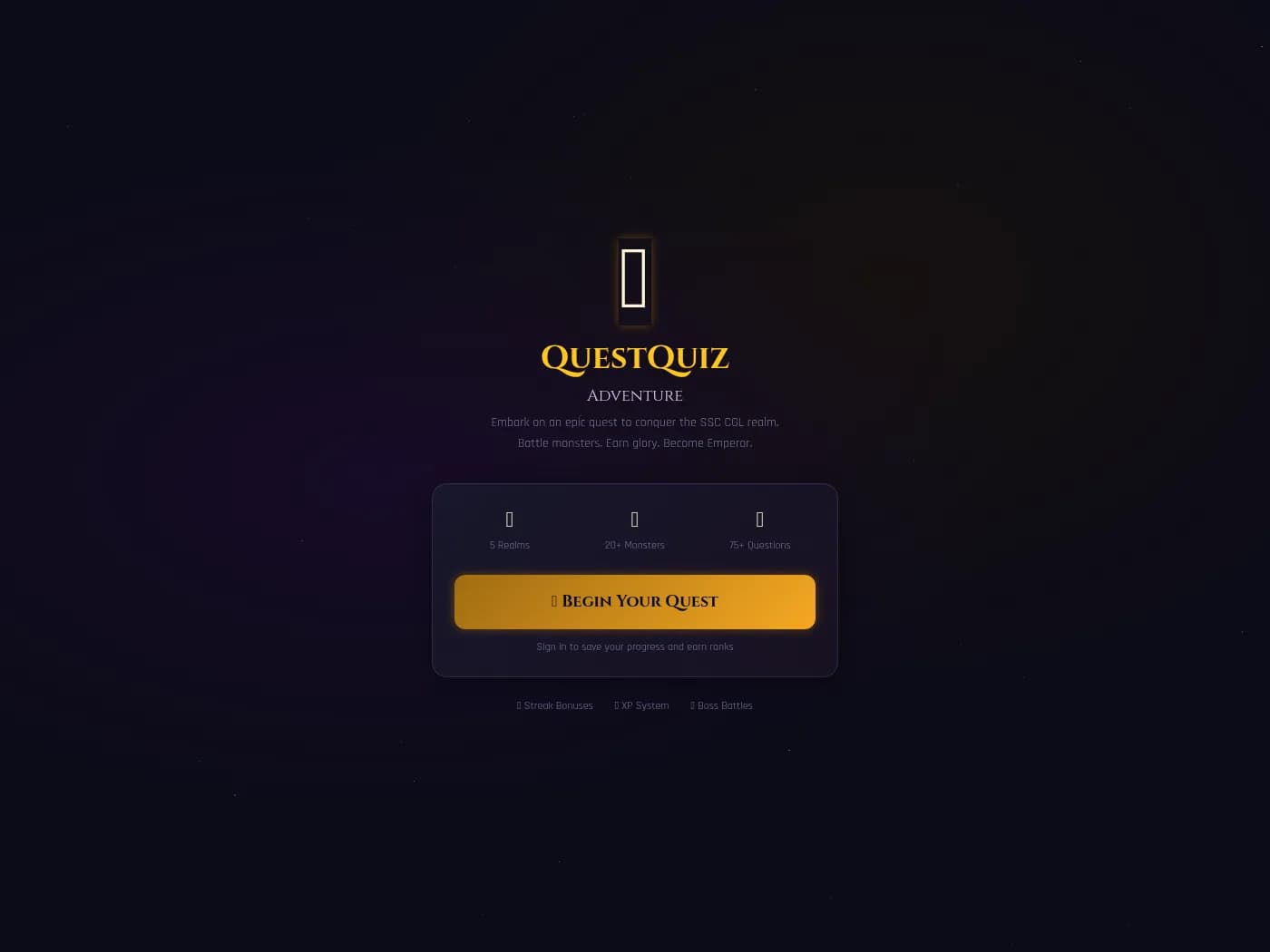 QuestQuiz Adventure