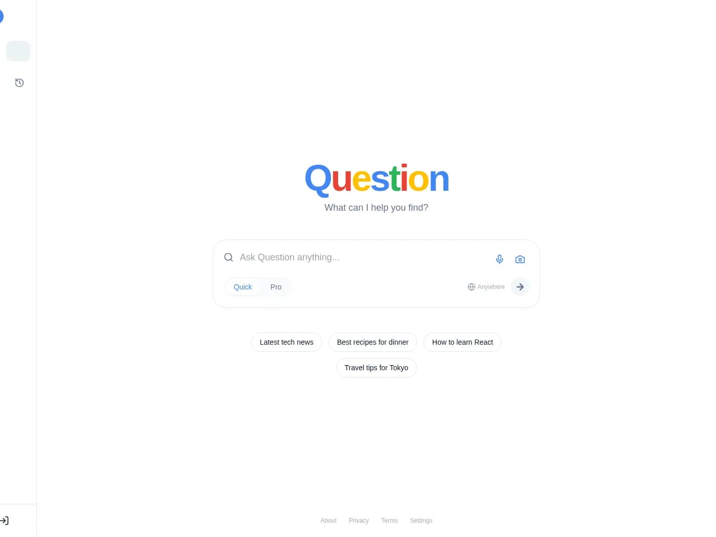 Question AI Search