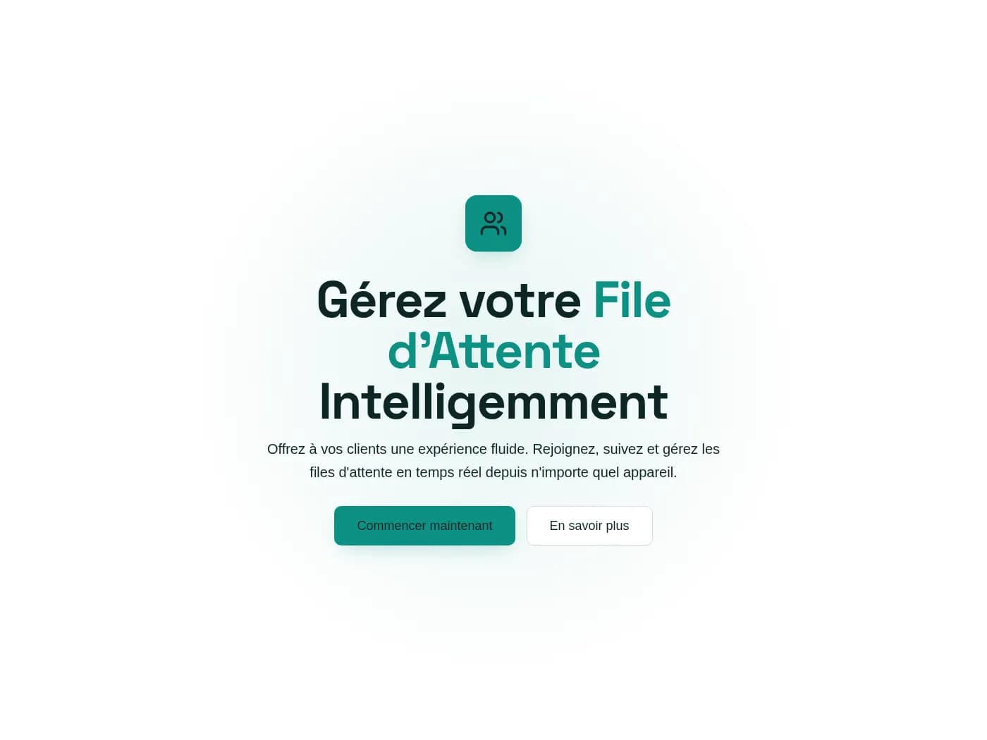 Fil d'Attente App
