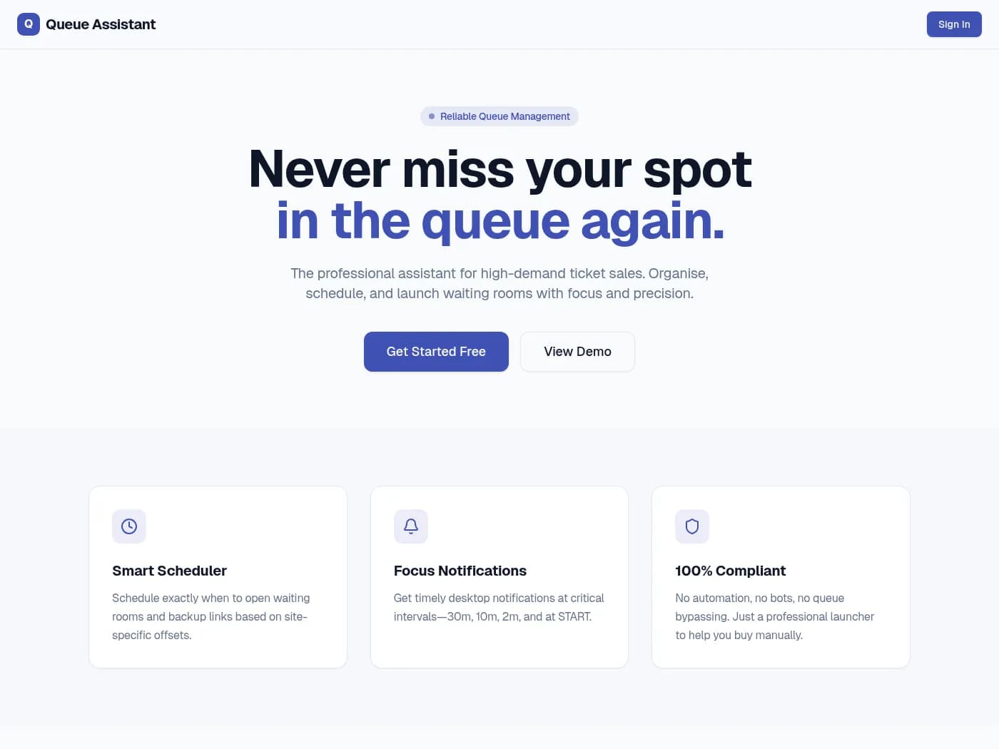 Queue Assistant