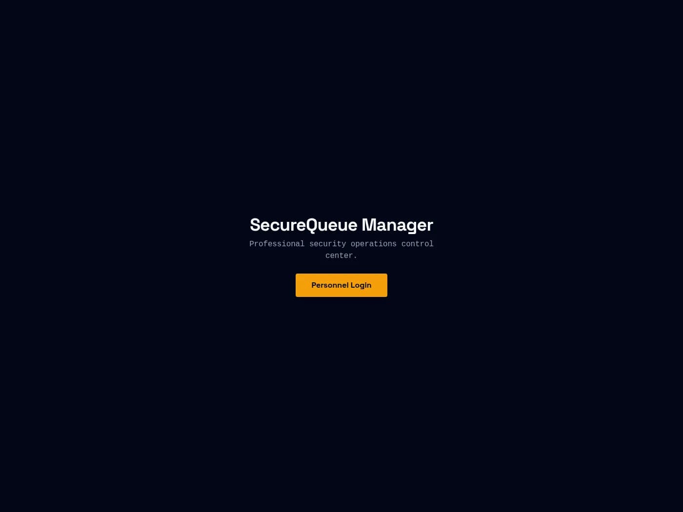 SecureQueue Manager