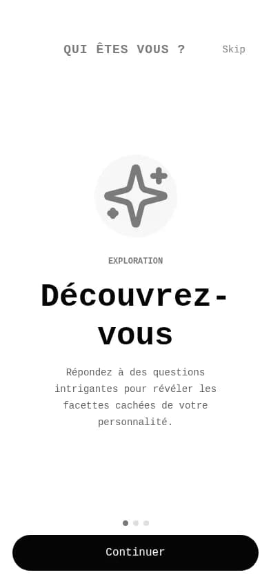 Qui Êtes Vous App