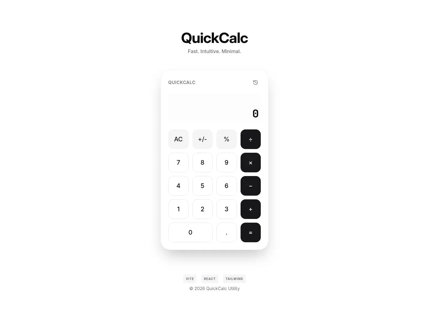 QuickCalc