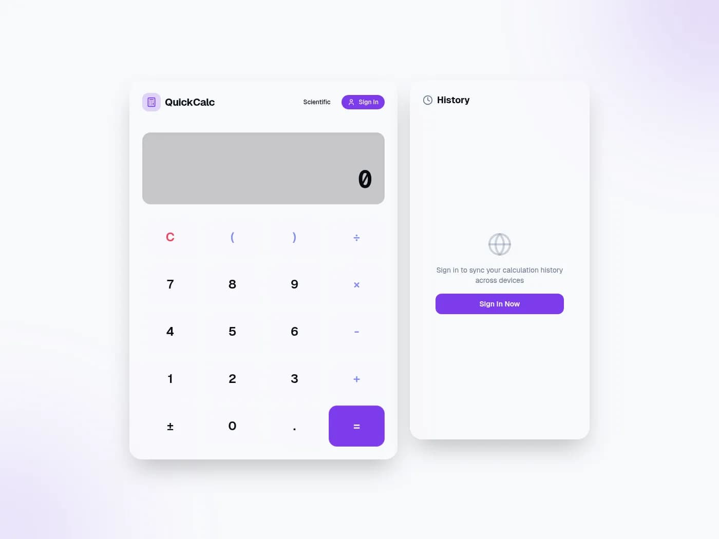 QuickCalc