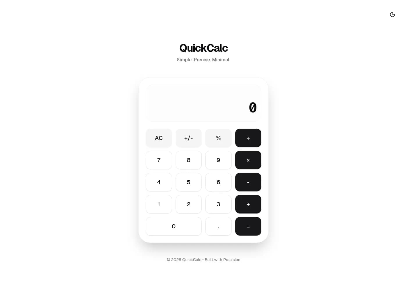 QuickCalc
