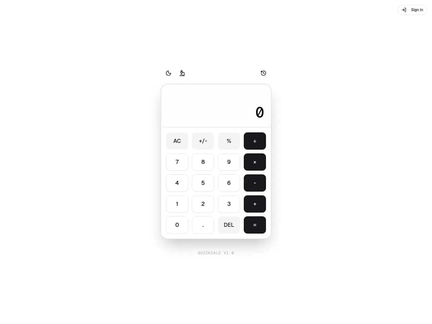 QuickCalc