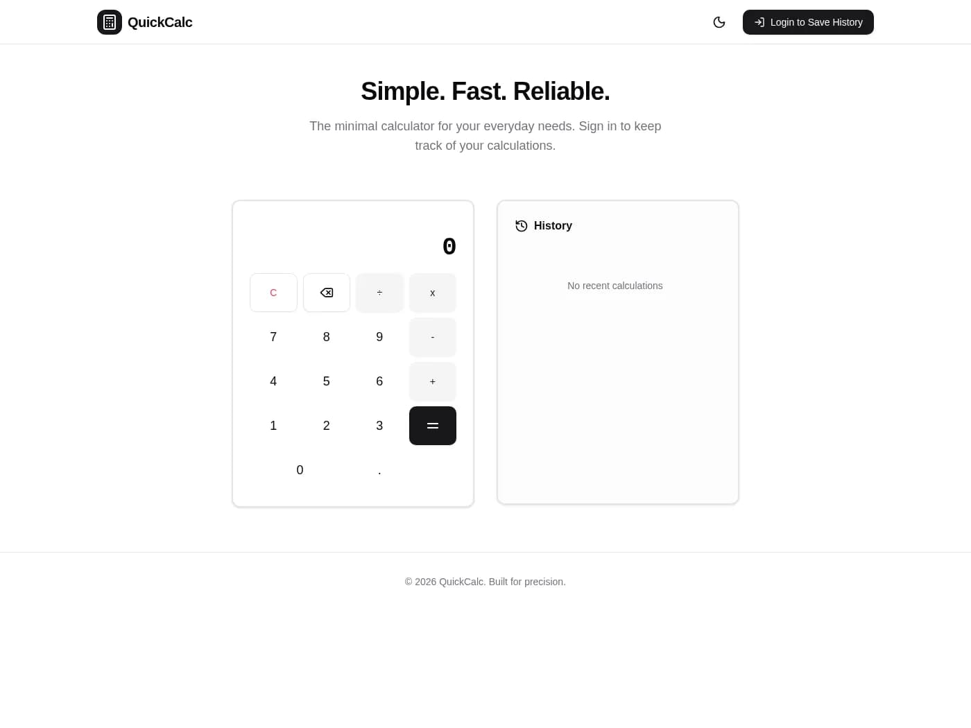 QuickCalc