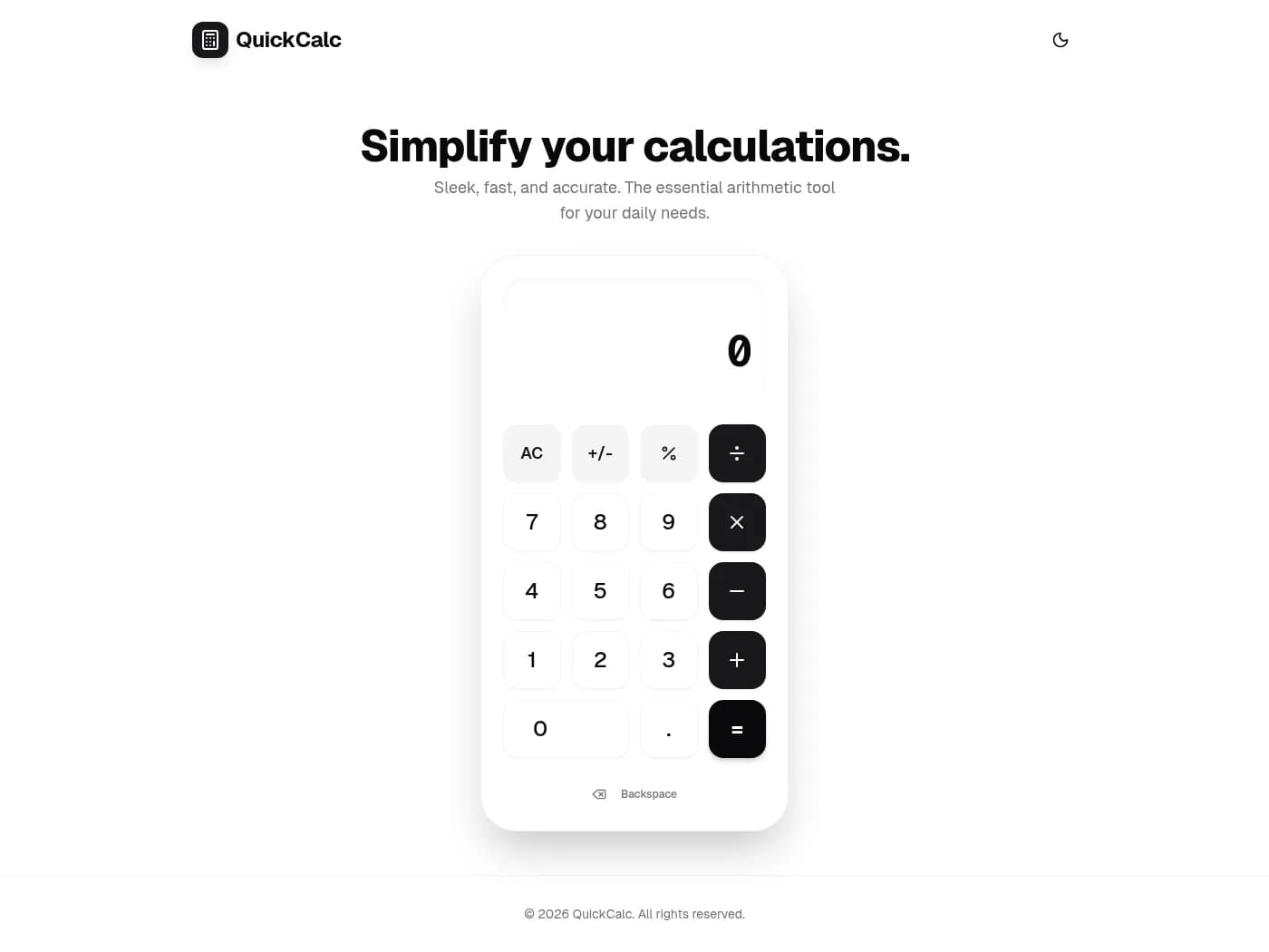 QuickCalc