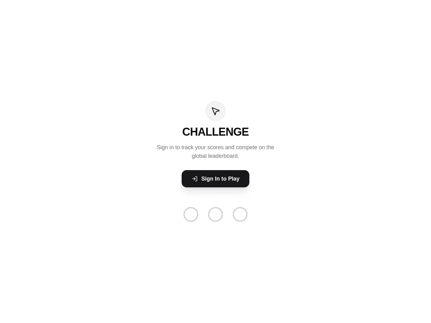 Quick Click Challenge
