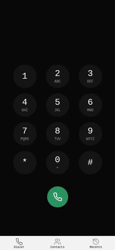 Quick Dialer Web