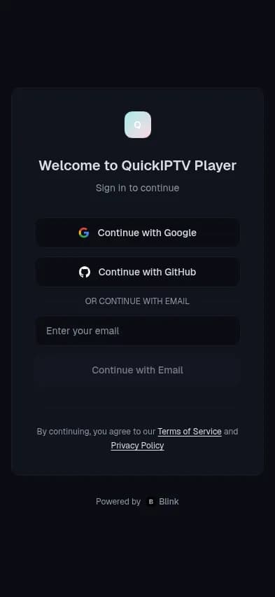 QuickIPTV Player