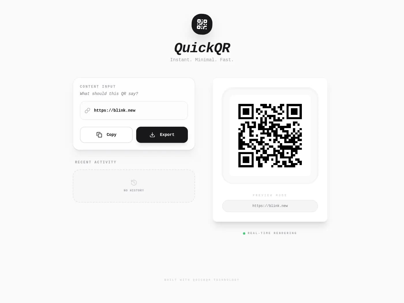 Quick QR Code Maker