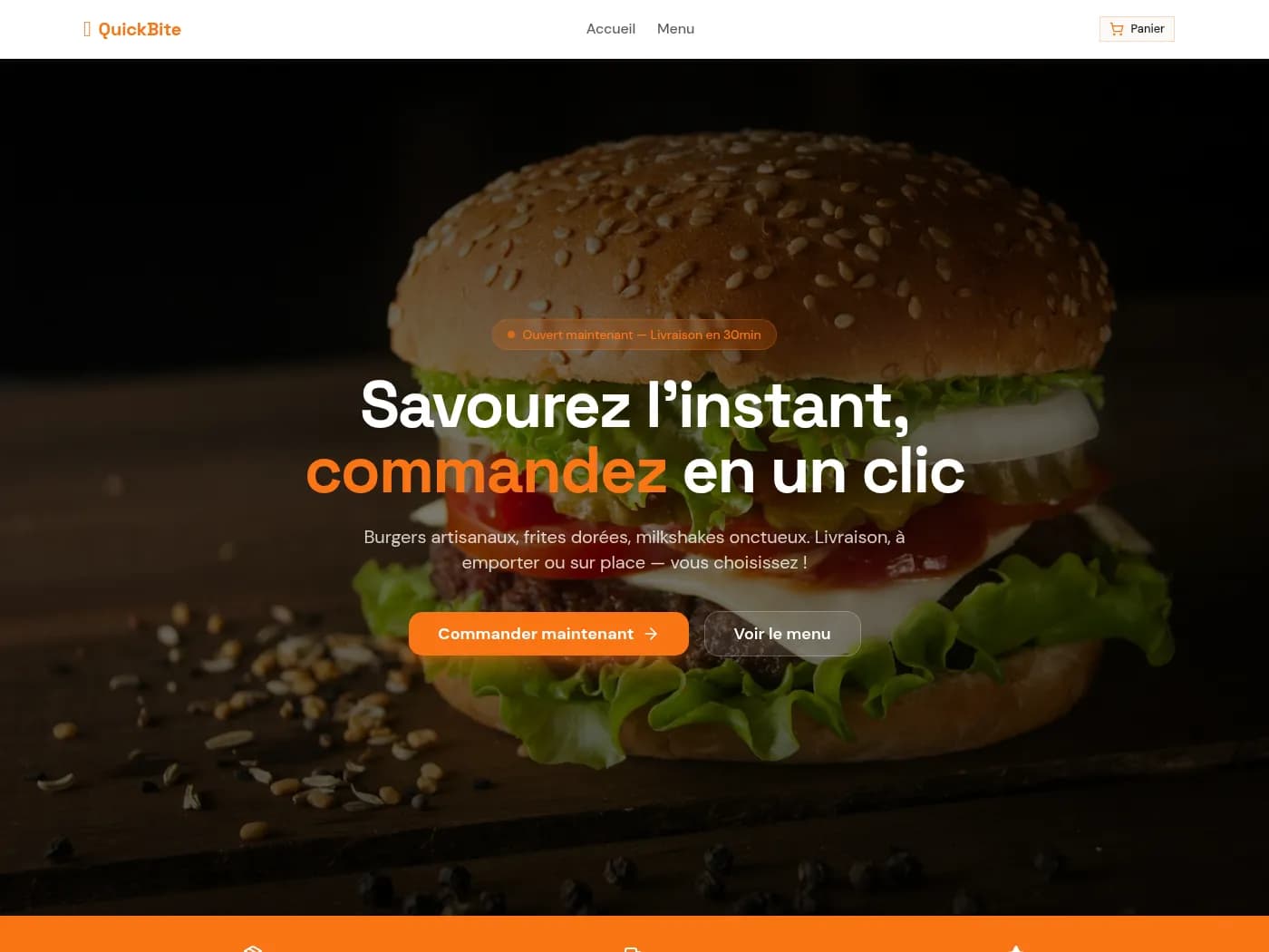 QuickBite Fast-Food App