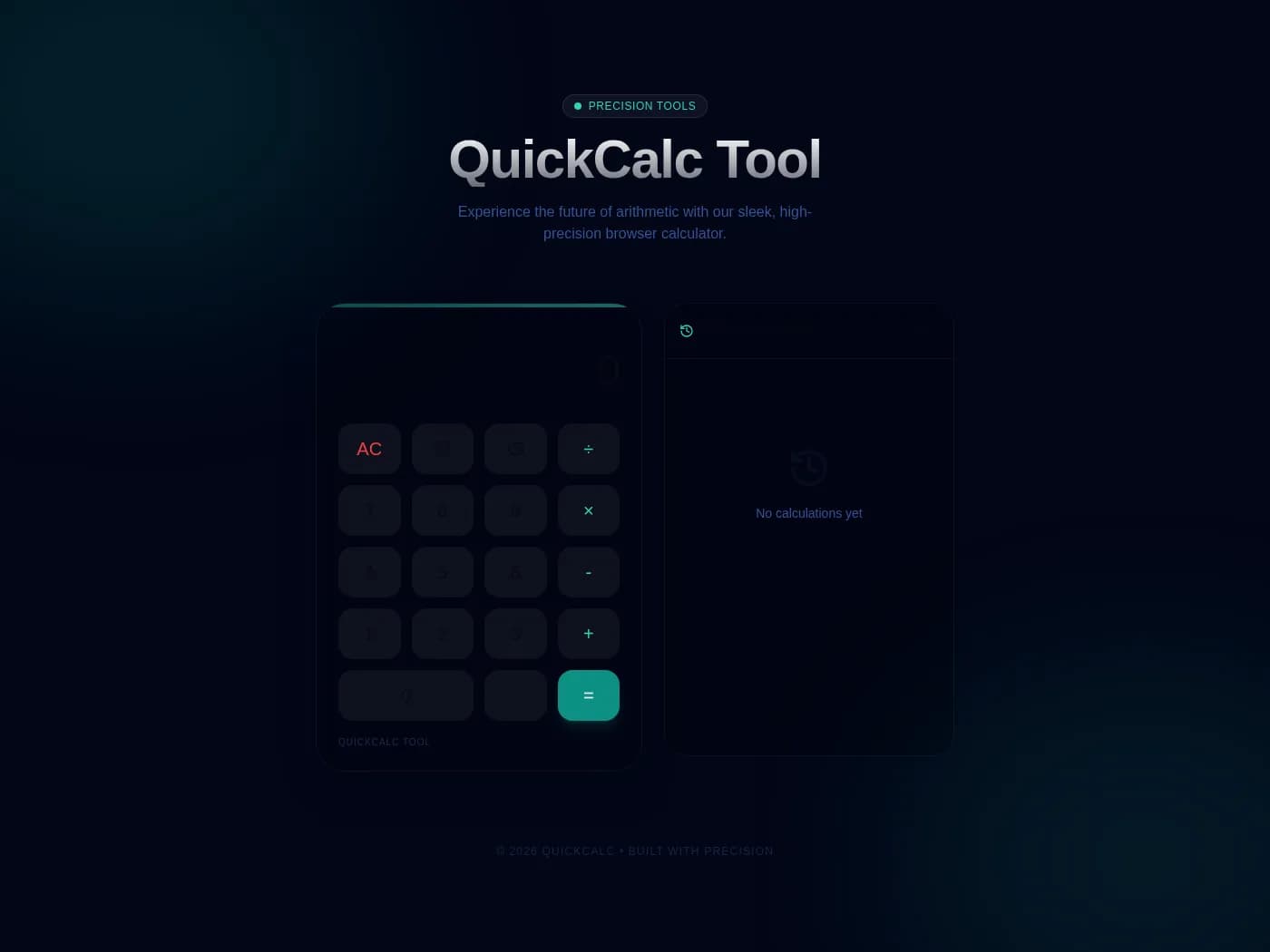 QuickCalc Tool