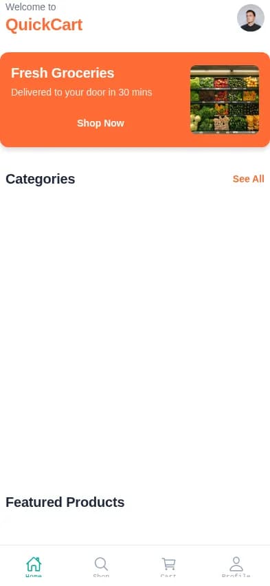 QuickCart Online Store