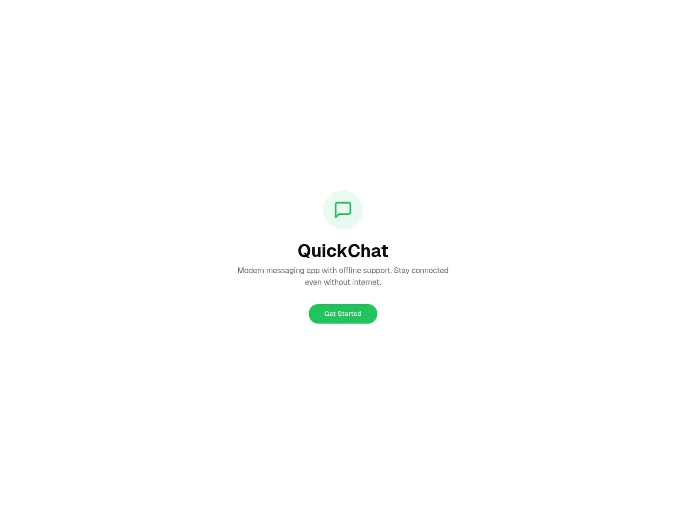 QuickChat Messenger