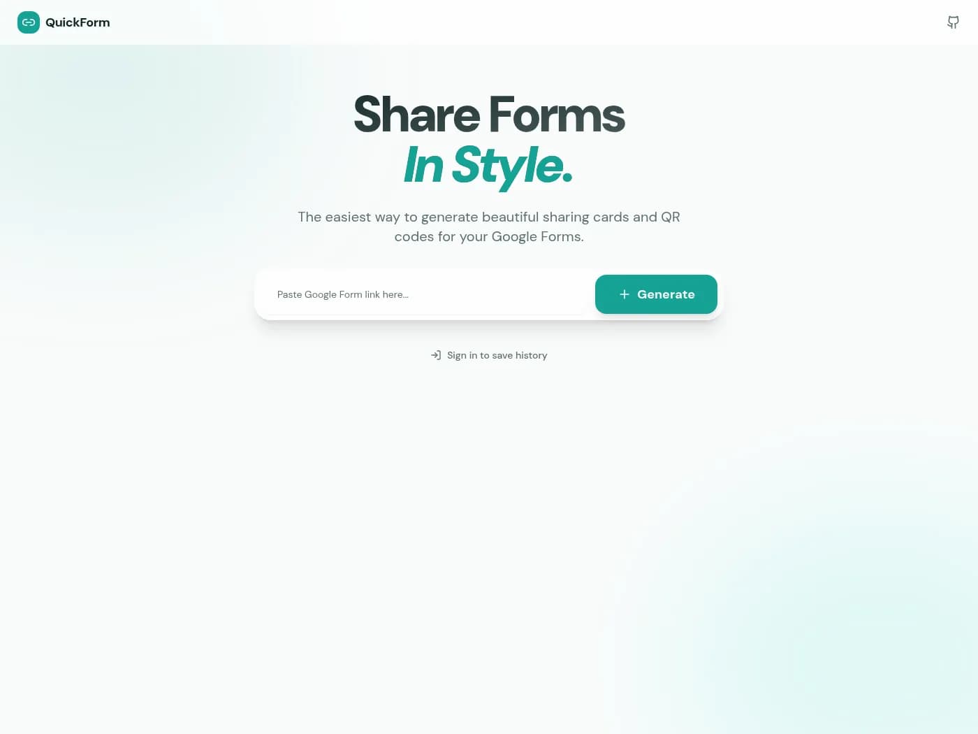 QuickForm Link Copier