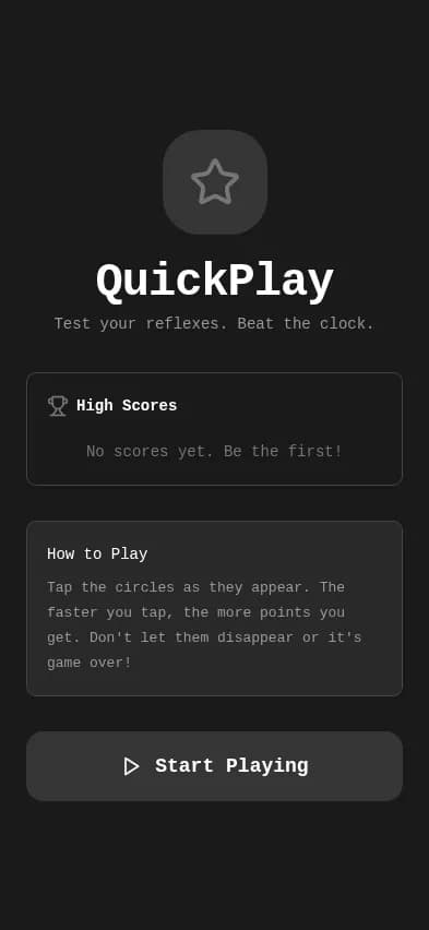 QuickPlay Game