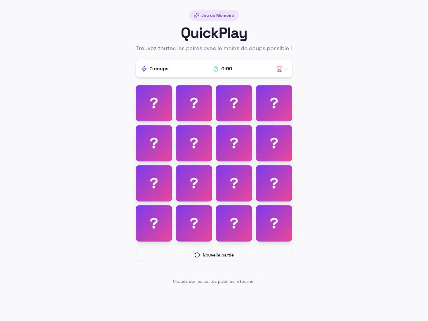 QuickPlay Game