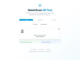 QuickScan QR Tool
