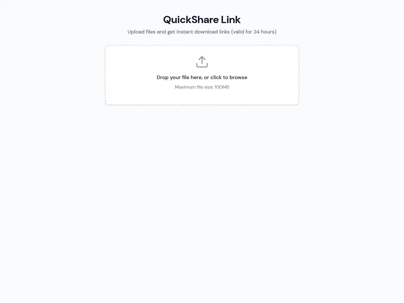 QuickShare Link