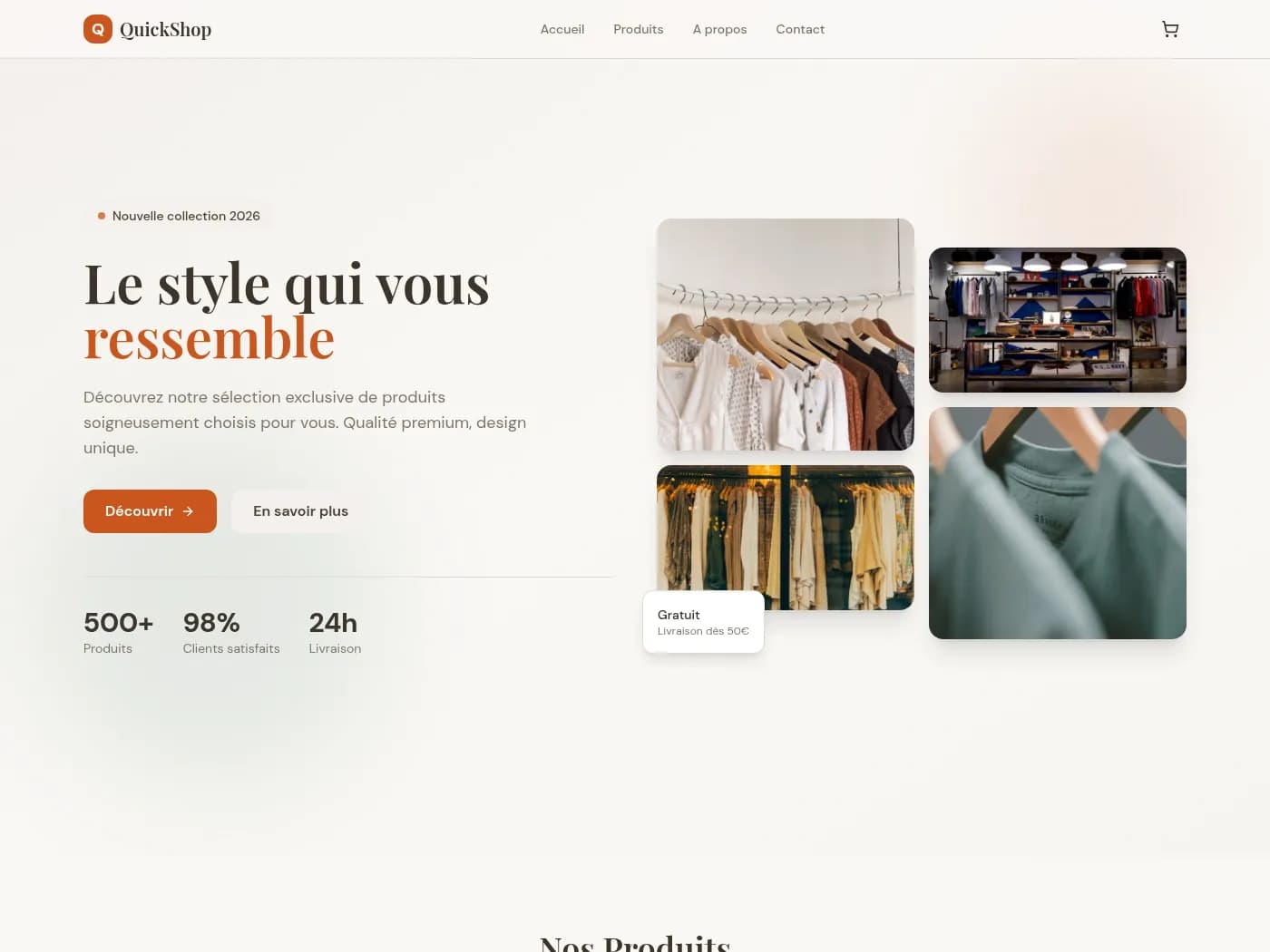 QuickShop Online Store