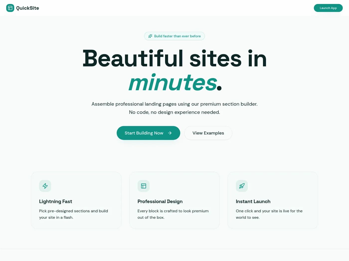 QuickSite Builder