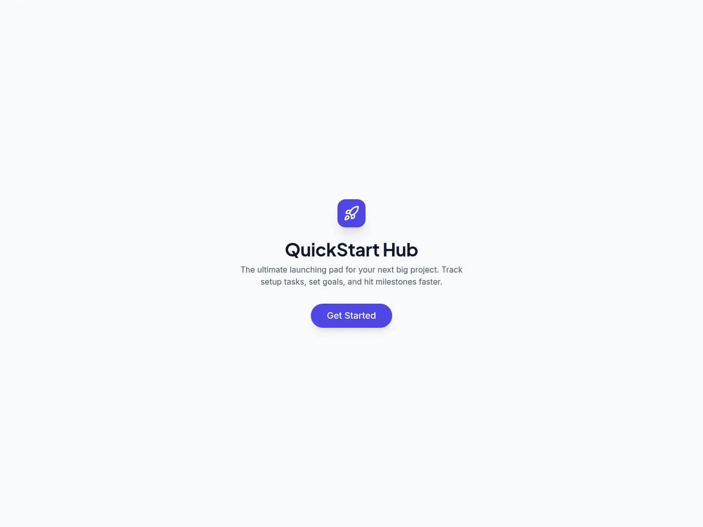 QuickStart Hub