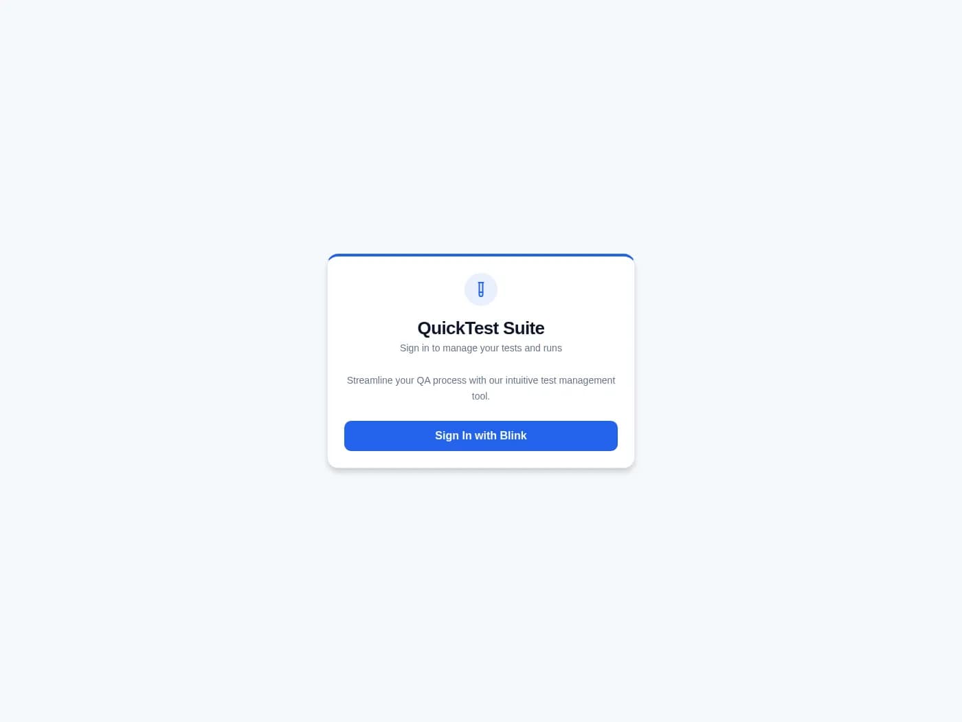 QuickTest Suite