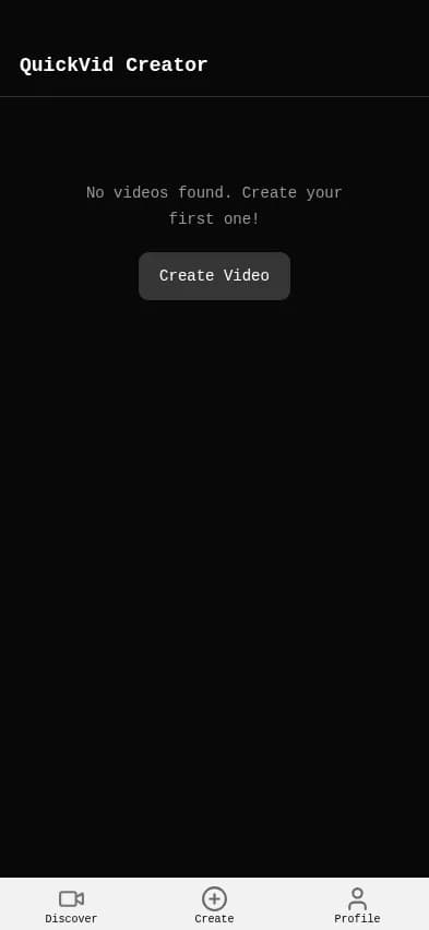 QuickVid Creator