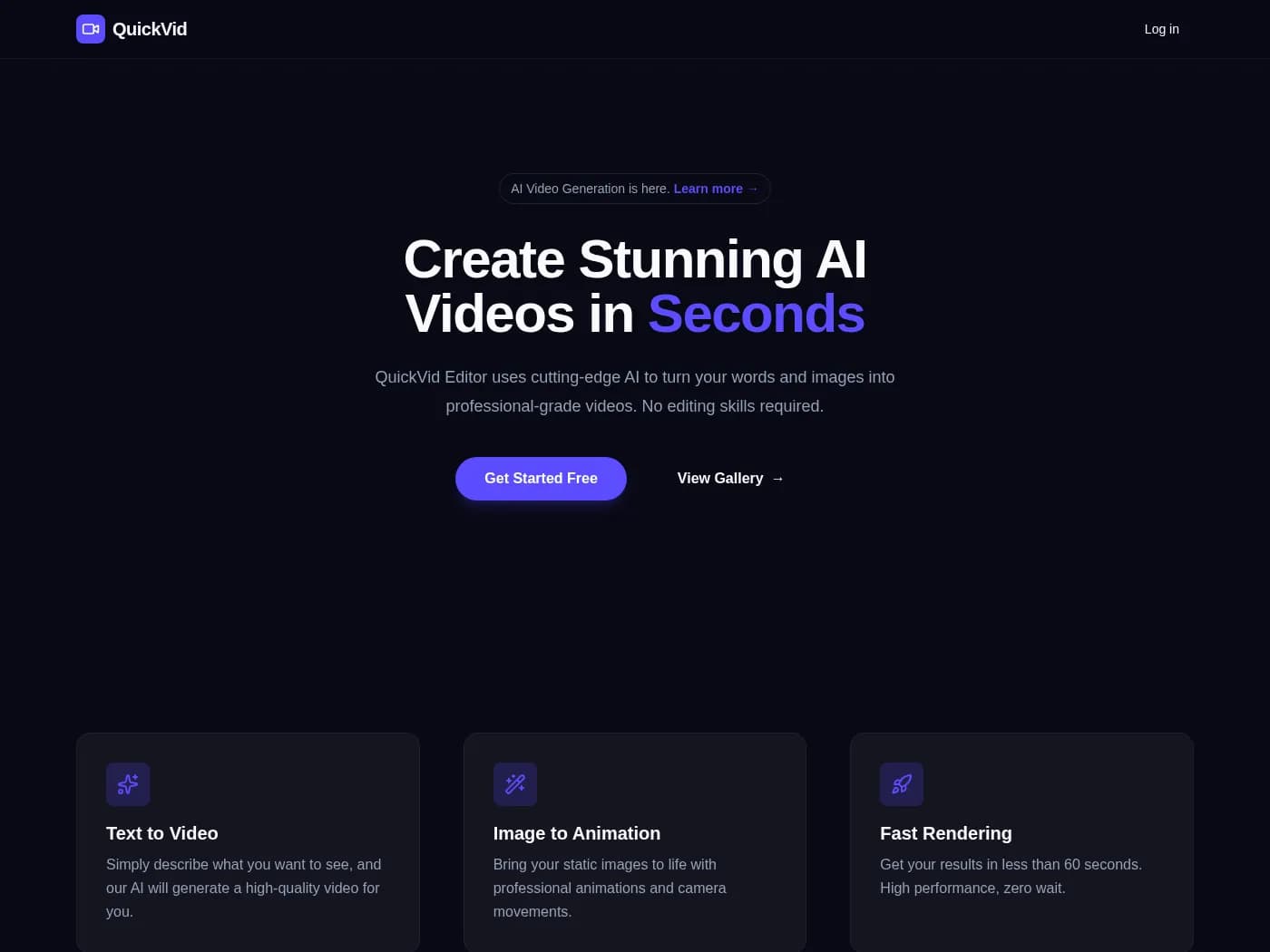 QuickVid Editor