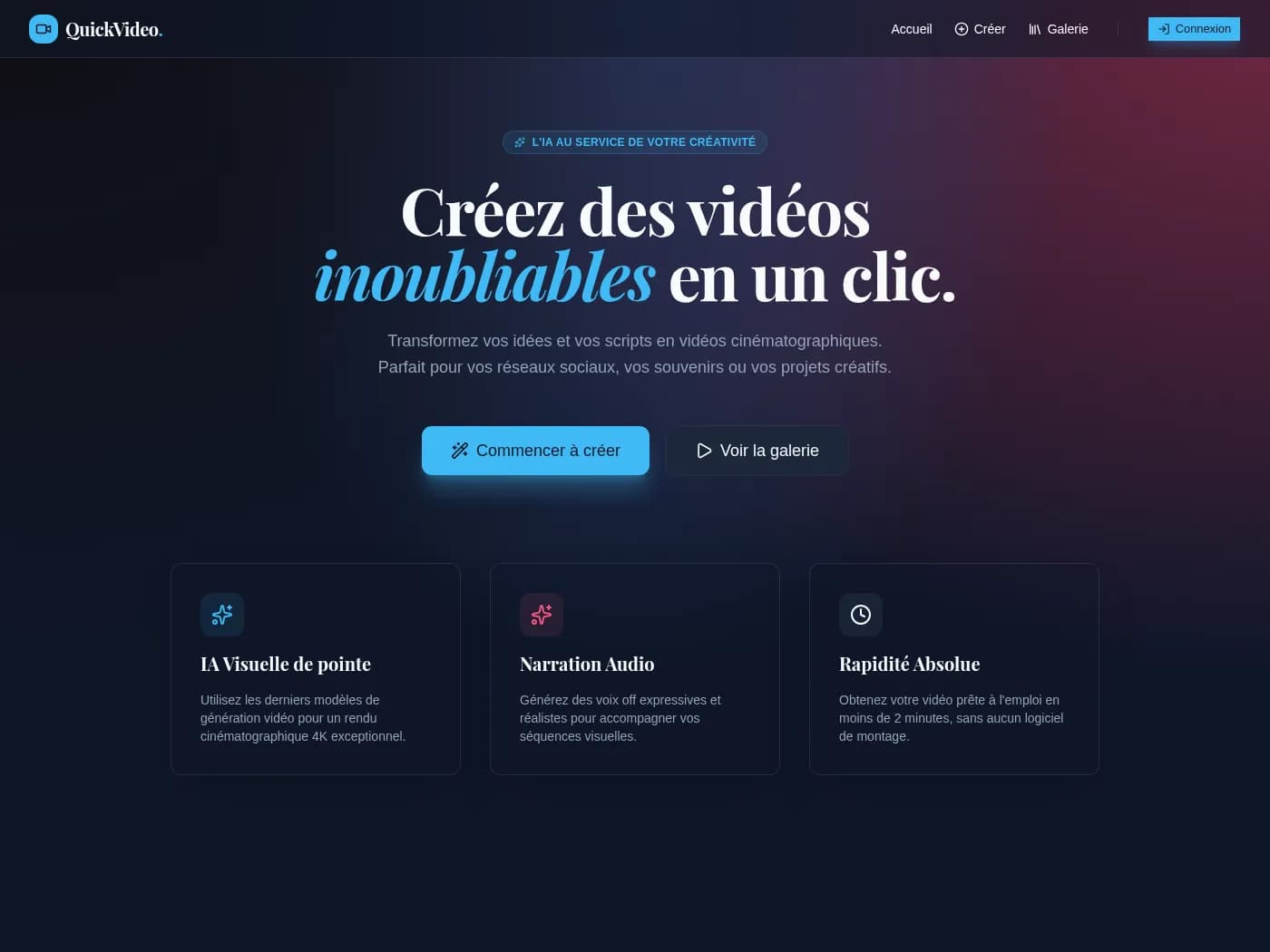 QuickVideo Maker