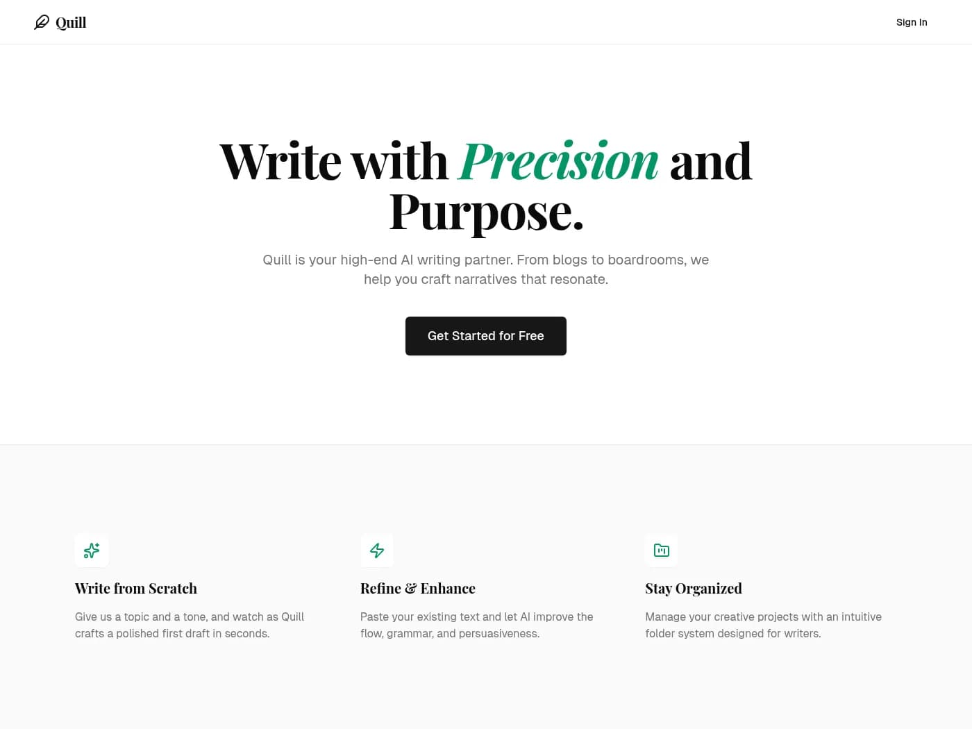 Quill AI Writer