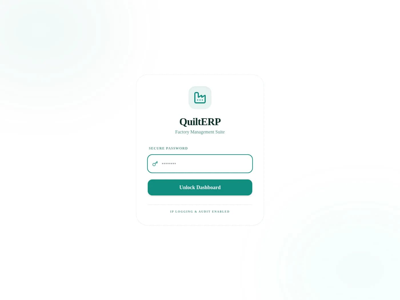 QuiltERP Textile Suite