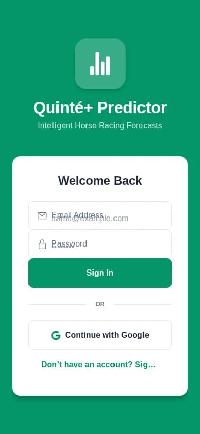 Quinté+ Predictor