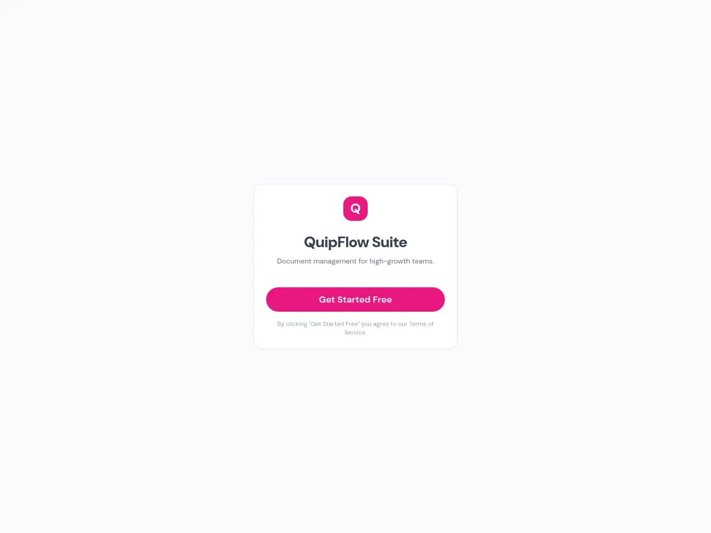 QuipFlow Collaboration Suite
