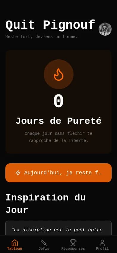 Quit Pignouf App