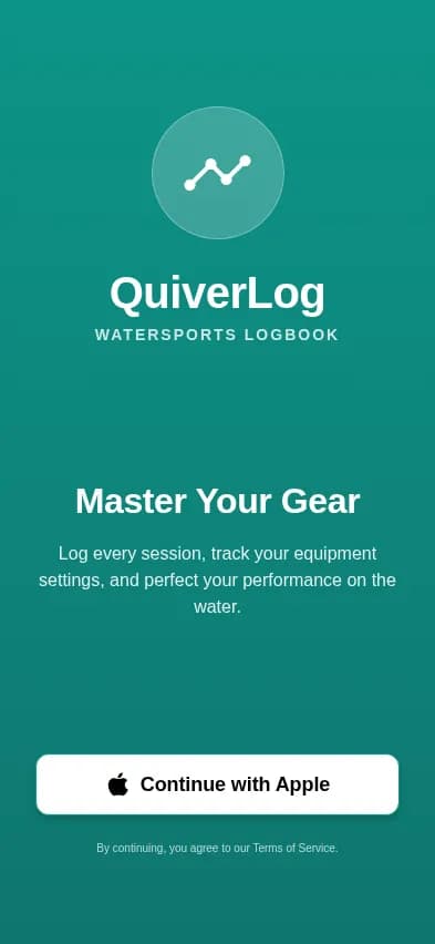 QuiverLog Watersports App