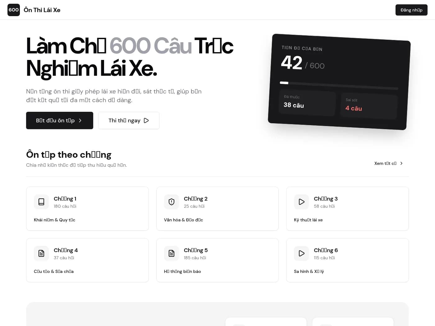600 Câu Trắc Nghiệm