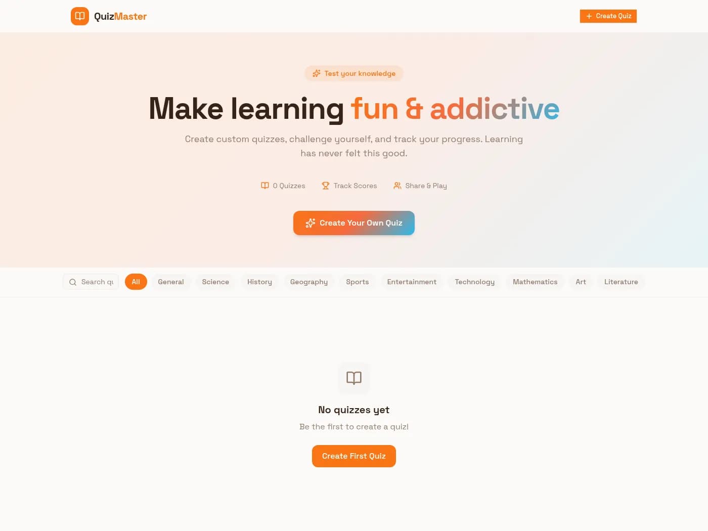 QuizMaster App
